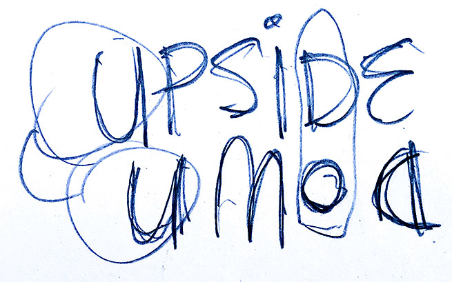Upside Down Font